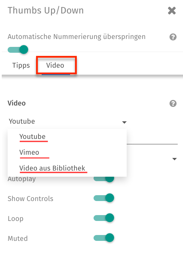 Video einbetten | QuestionPro Wissensbasis